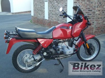 1992 BMW R 80 GS specifications and pictures